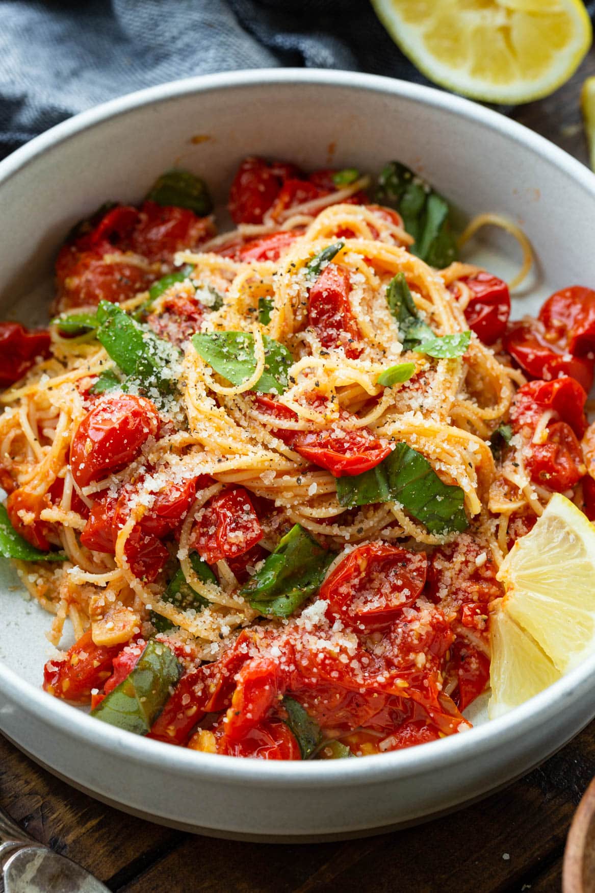20 Minute Tomato and Basil Angel Hair Pasta Recipe [+ Video]