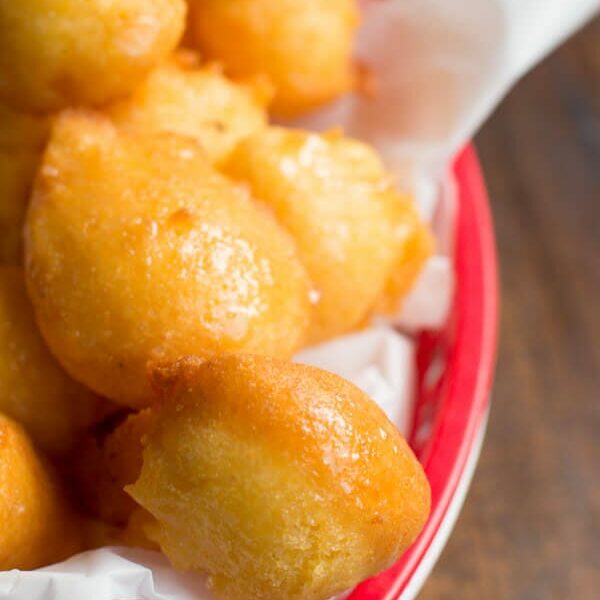 Honey Butter Fried Corn Fritters