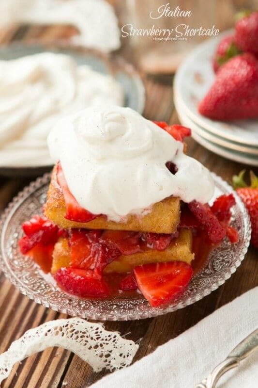 Italian Strawberry Shortcake