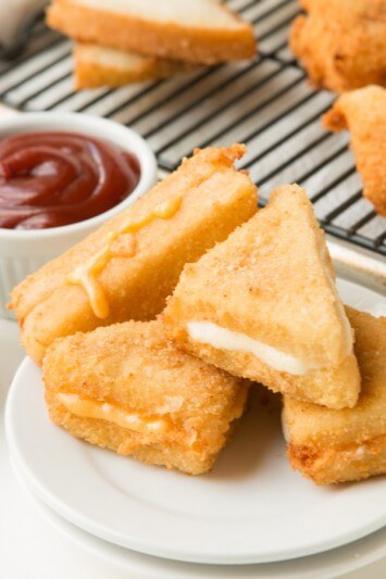 Cheese Frenchees Deep Fried Grilled Cheese Recipe