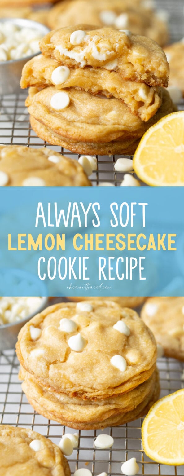 Lemon Cheesecake Cookie Recipe | Melt-in-Your-Mouth Soft Treat