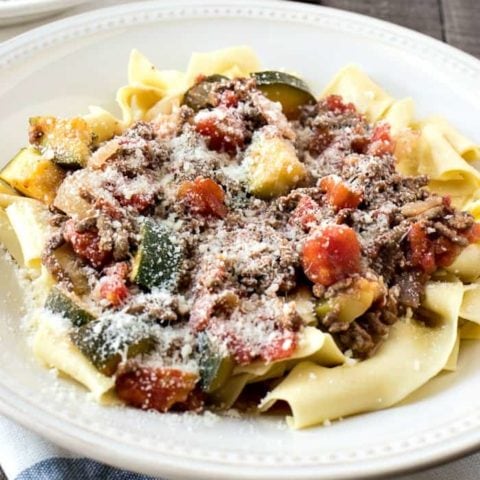 Easy Beef Ragu and Pasta