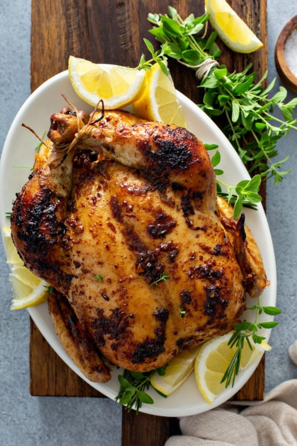 The Best Roasted Chicken in the Oven [+Video]