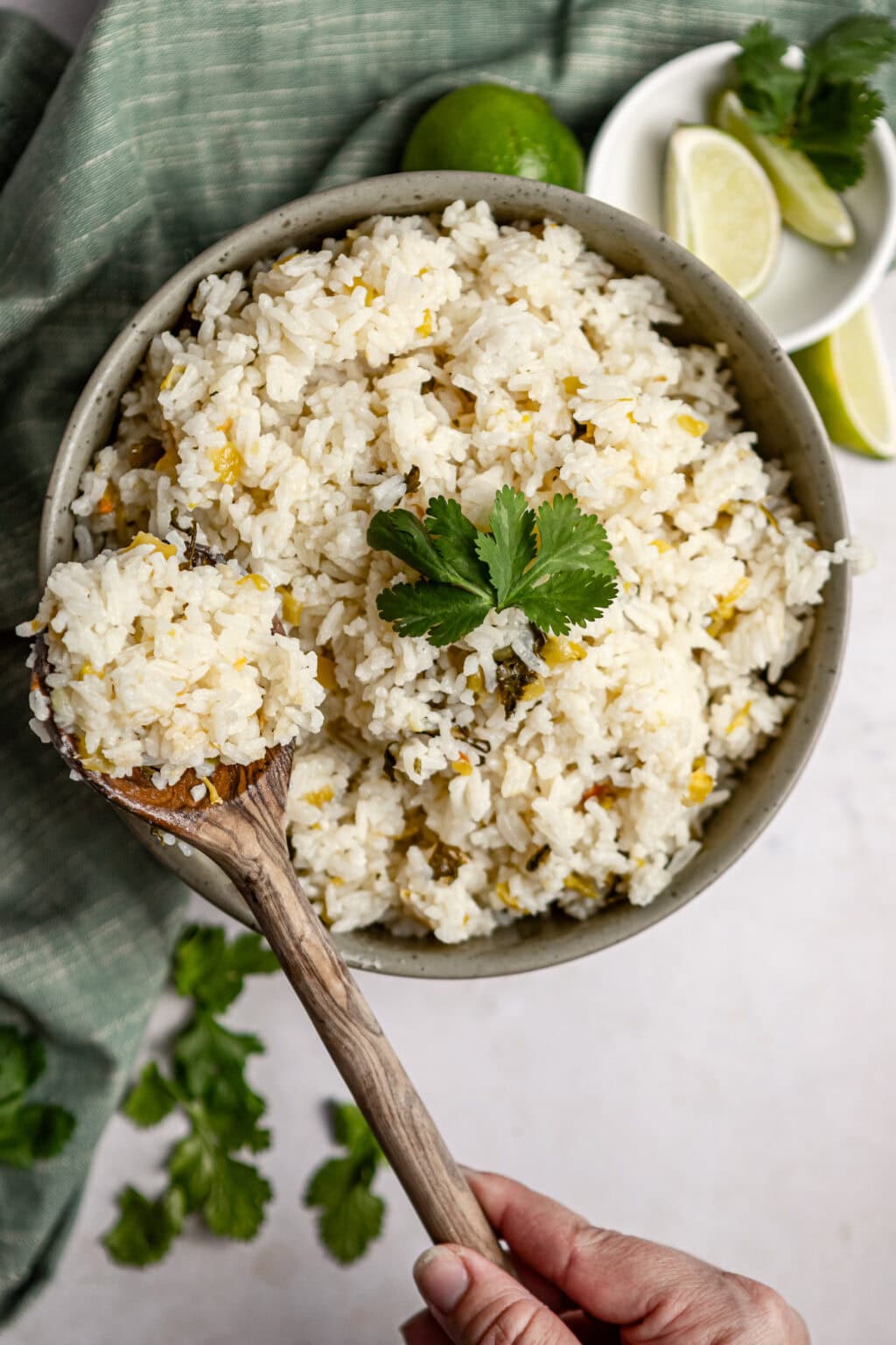 Copycat Café Rio Cilantro Lime Rice [+ Video]