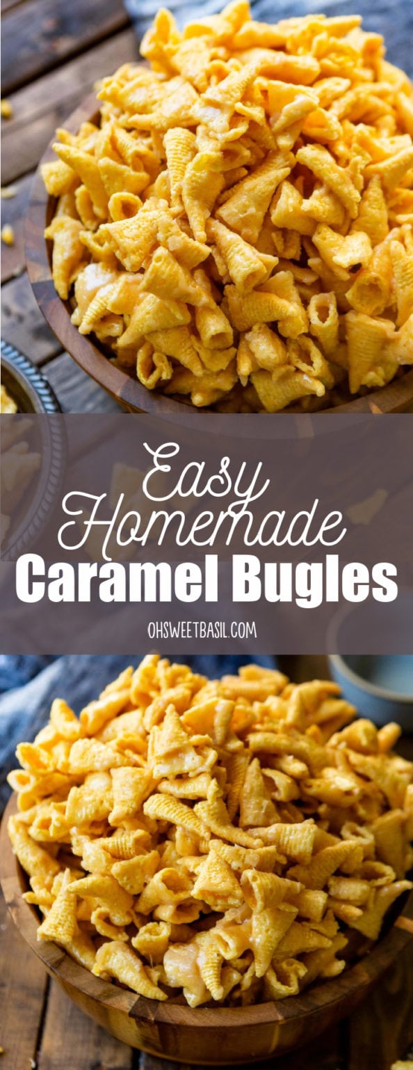 Kerri's Easy Homemade Caramel Bugles - Oh Sweet Basil
