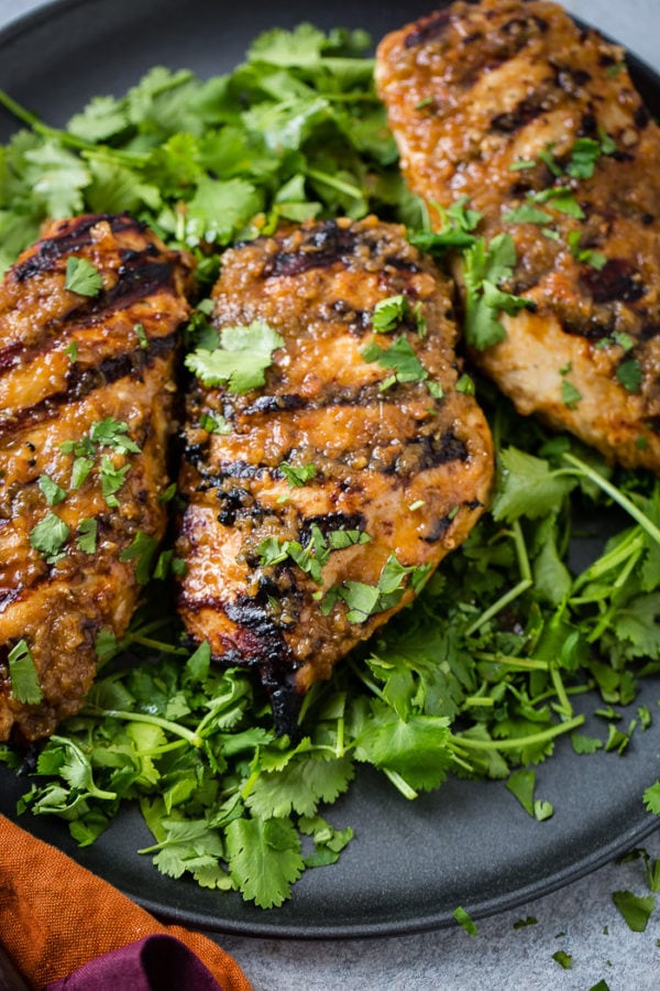 Asian Ginger Marinade for Grilled Chicken