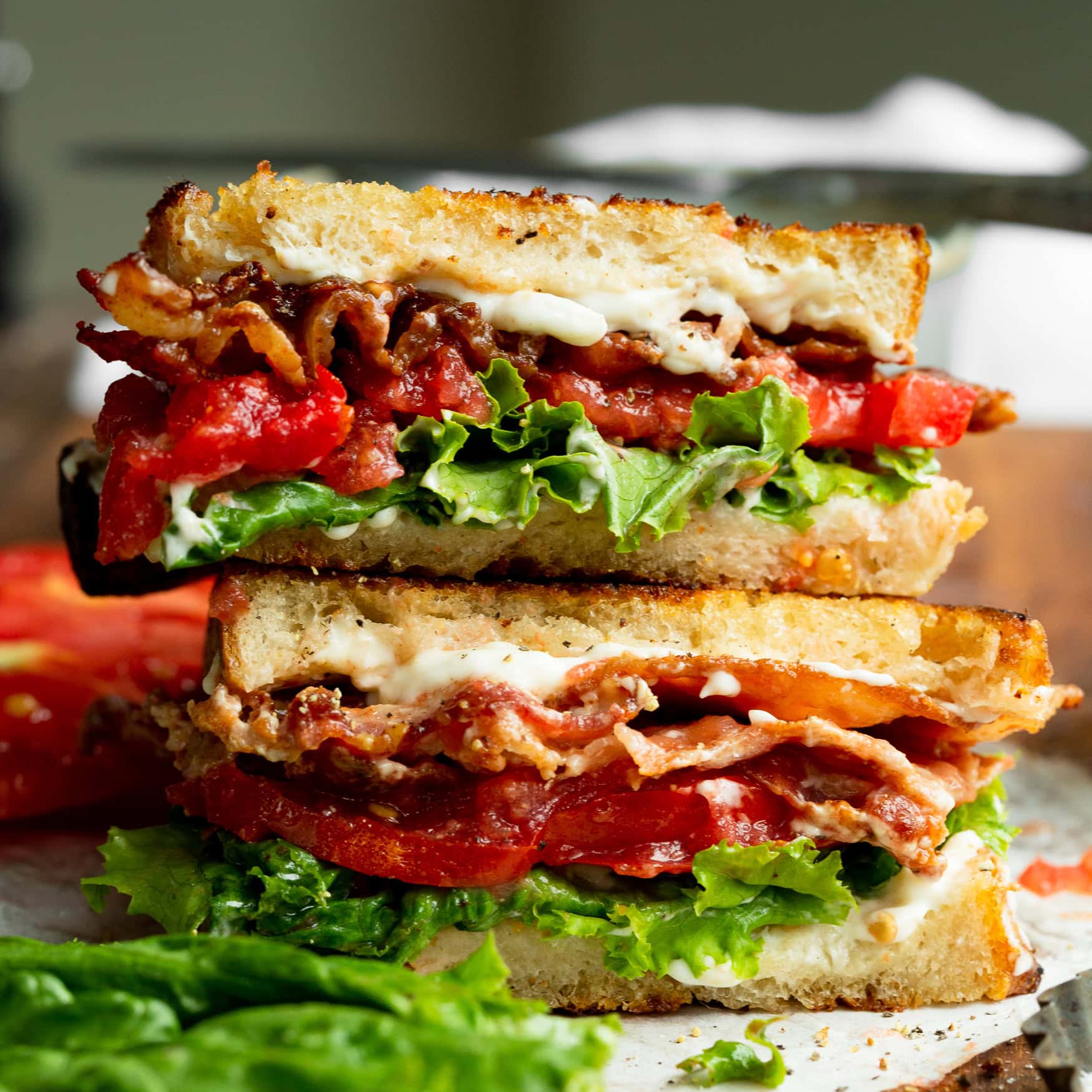 How to Make the Best BLT - Oh Sweet Basil