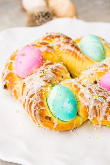 Italian Easter Bread - Oh Sweet Basil