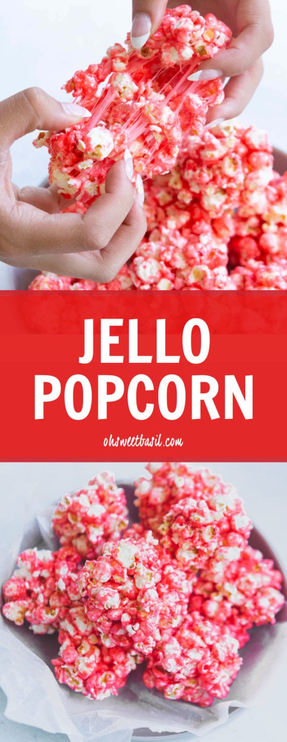 Jello Popcorn - Oh Sweet Basil