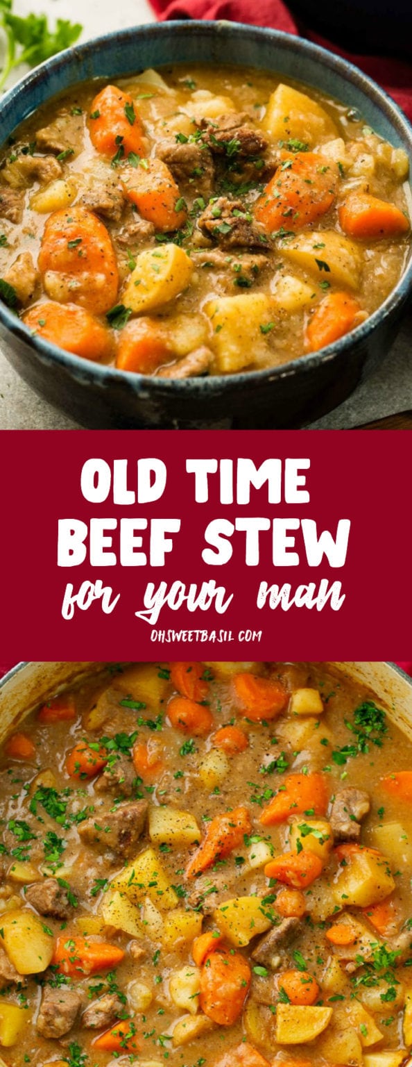 Old Time Beef Stew for Your Man