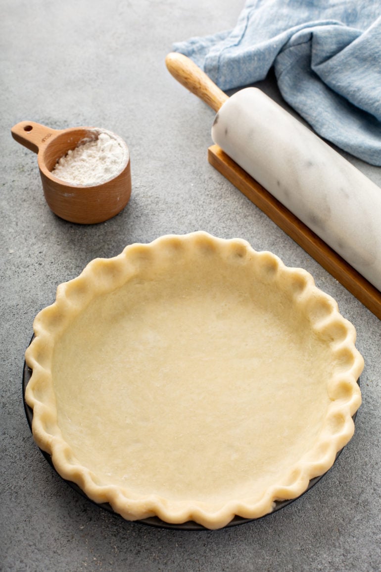All Butter Pie Crust Recipe — Easy, Flaky & Foolproof - Oh Sweet Basil