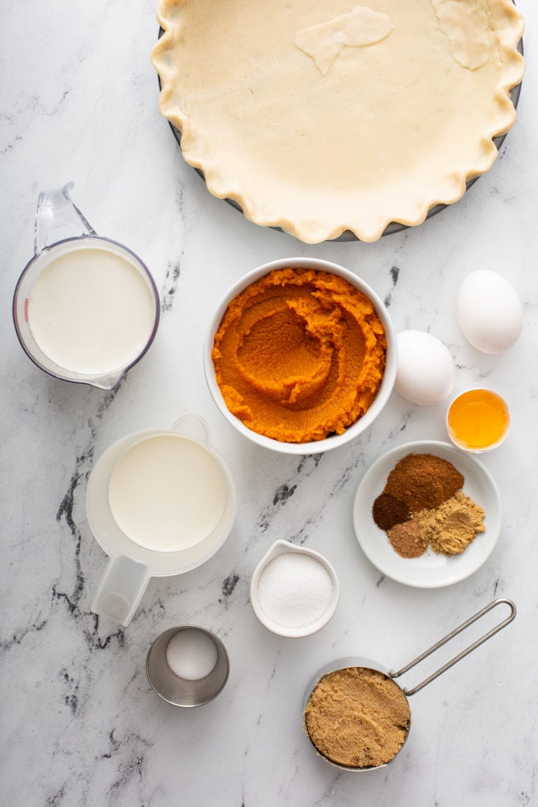 Classic Pumpkin Pie - Oh Sweet Basil