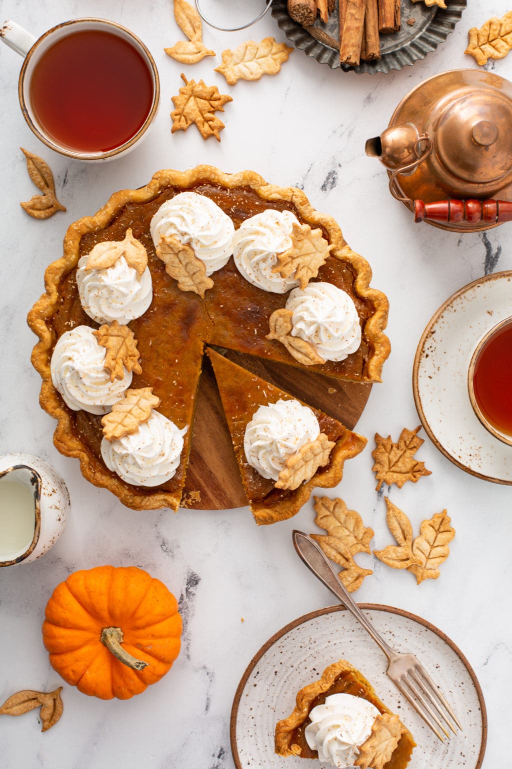 Classic Pumpkin Pie From Scratch – Simple & Delicious - Oh Sweet Basil
