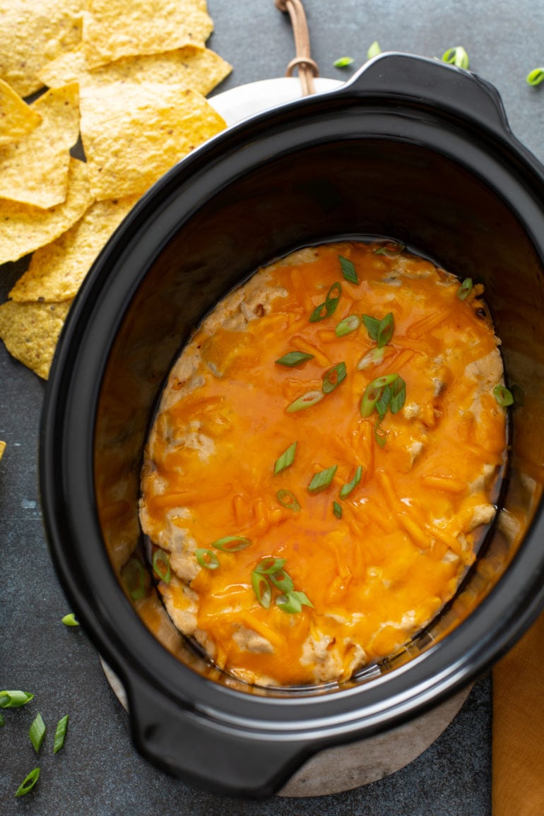 Slow Cooker Buffalo Chicken Dip