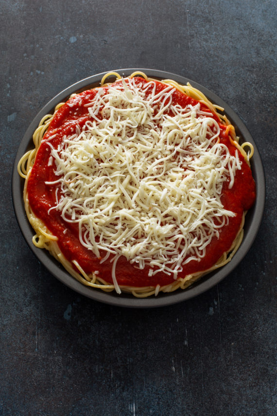 Baked Spaghetti Pie - Oh Sweet Basil