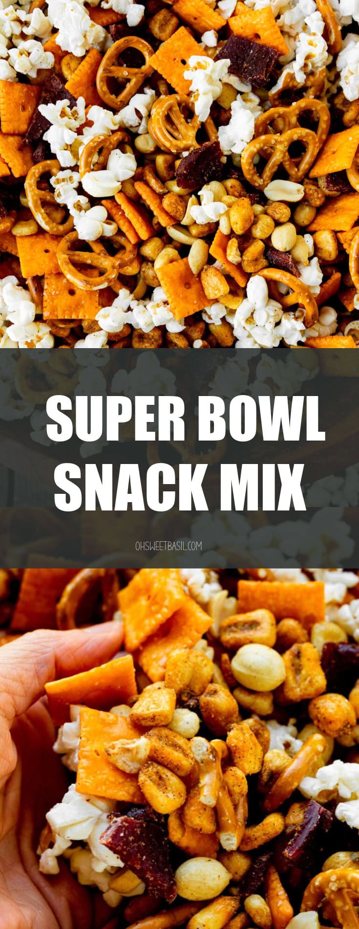 Ultimate Manly Football Snack Mix for Super Bowl