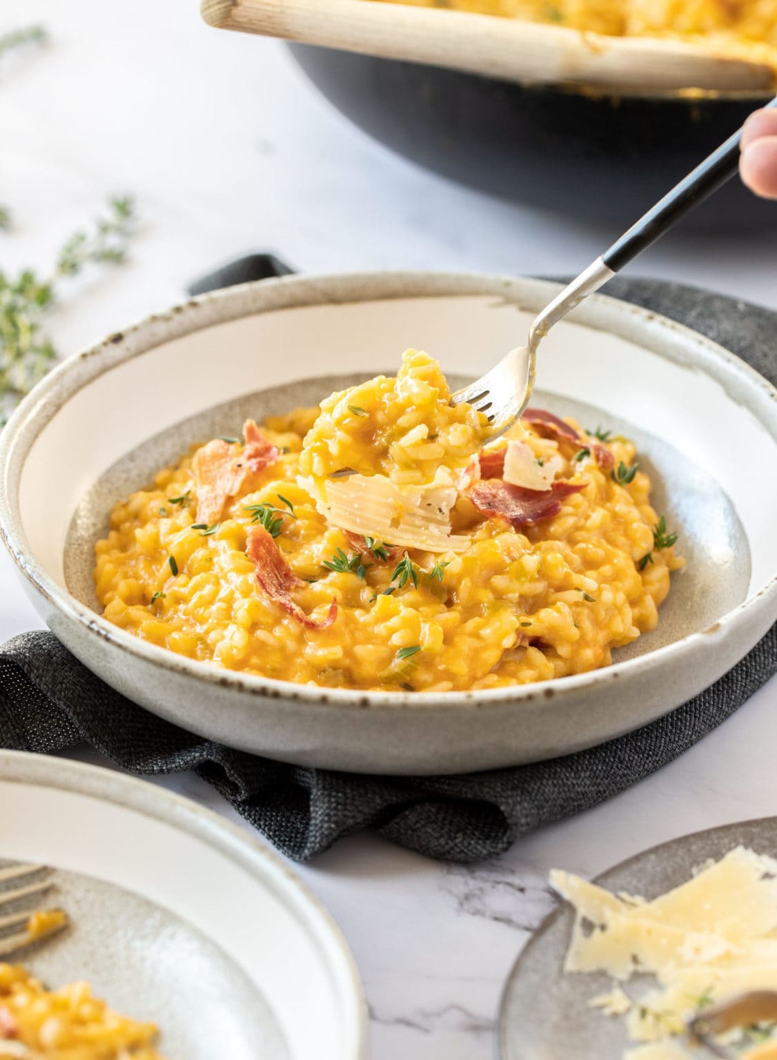 Sweet Potato Risotto - Oh Sweet Basil