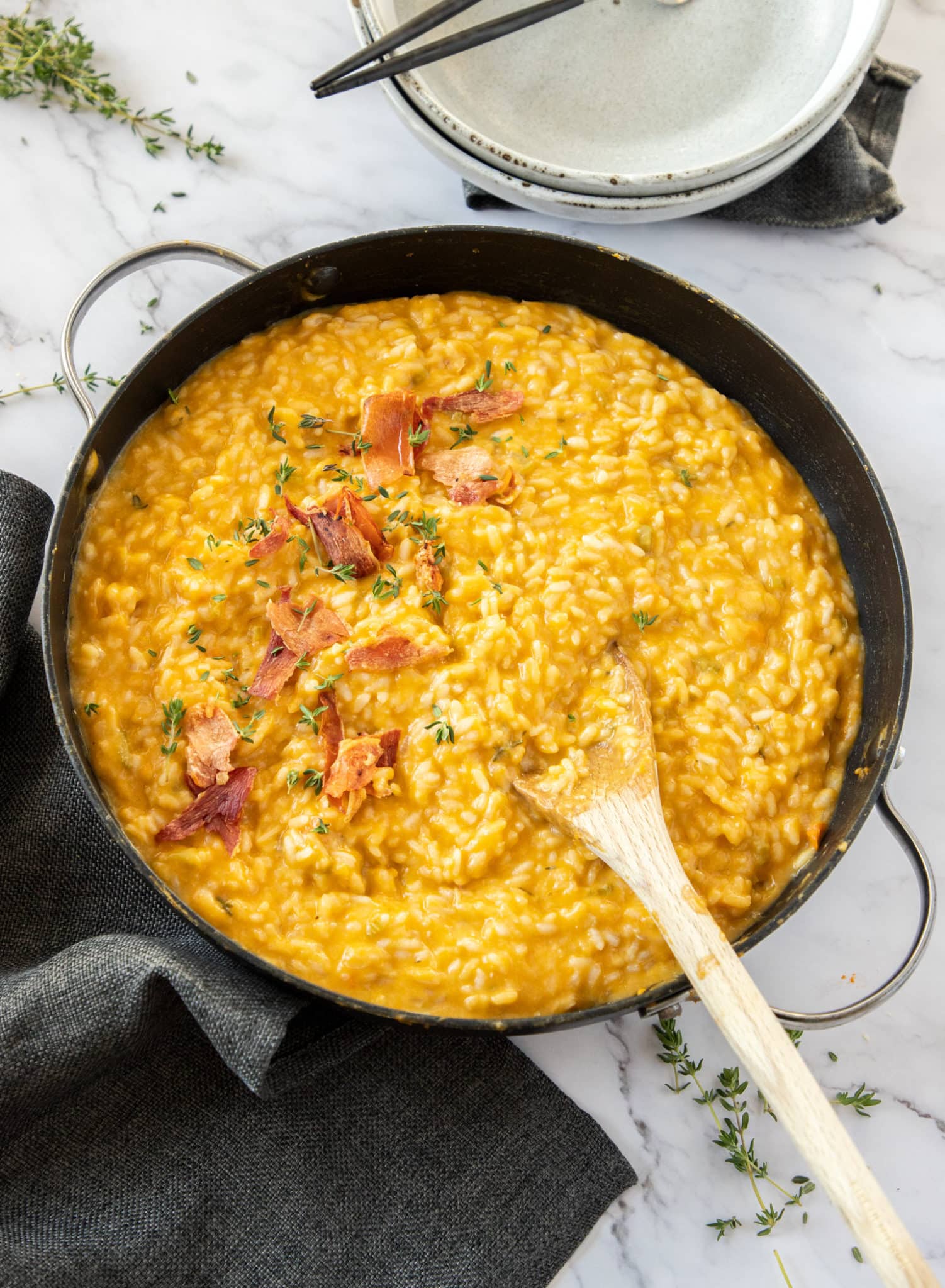 Sweet Potato Risotto - Oh Sweet Basil