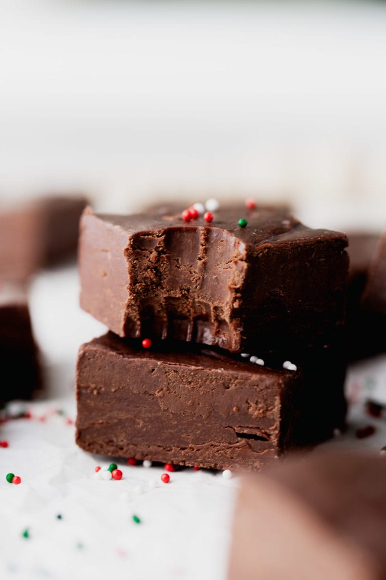Fudge Recipe - Oh Sweet Basil