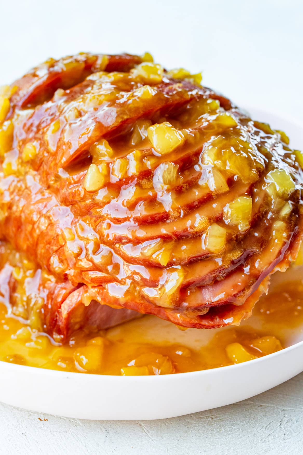 The BEST Sluggish Cooker Ham Recipe [+Video] - Recipes Vista