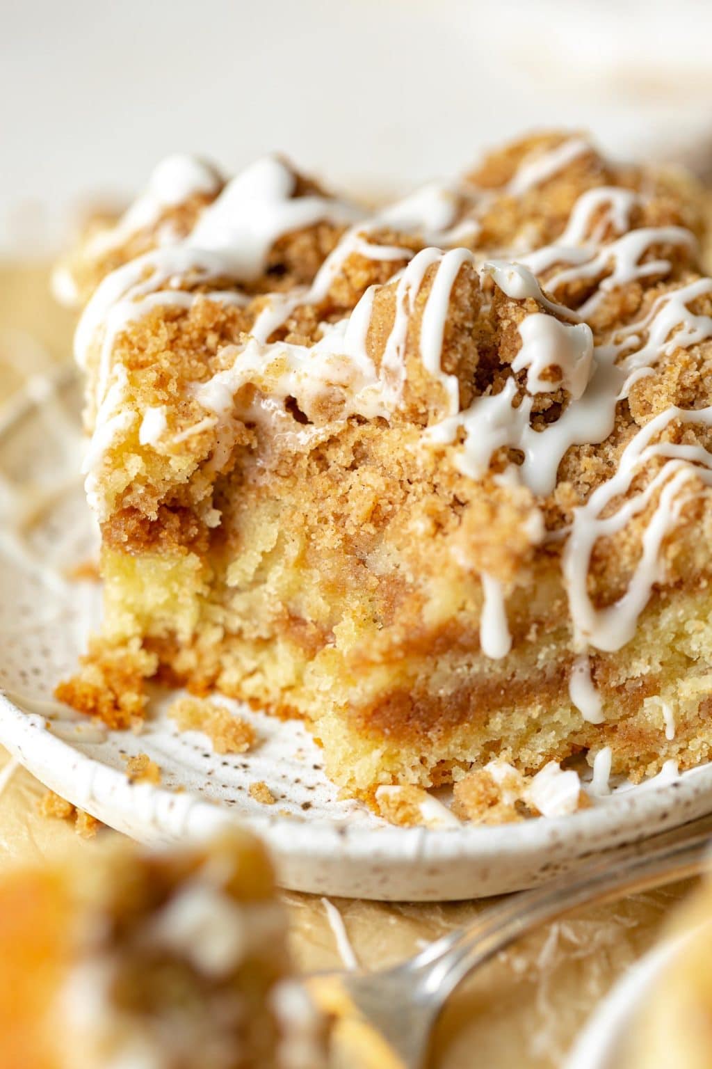 Better Than Starbucks Iced Coffee Cake - Oh Sweet Basil