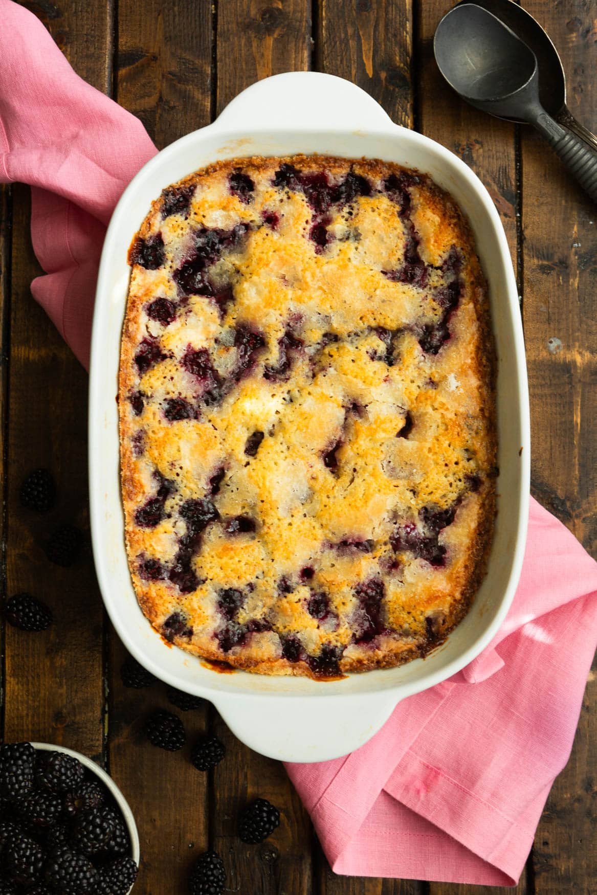 Old Fashioned Blackberry Cobbler