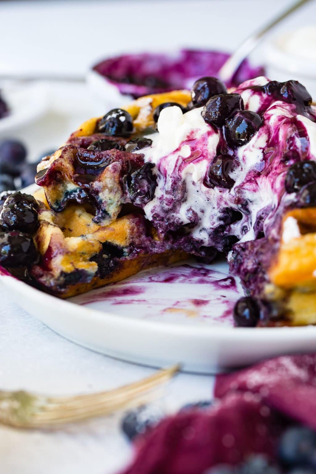 Blueberry Waffles