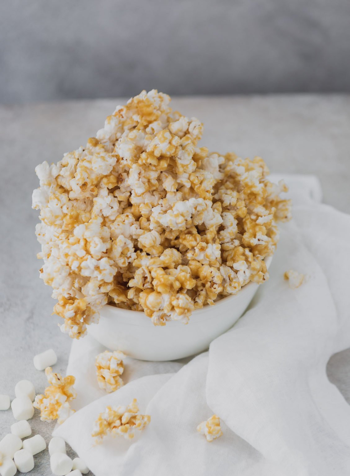 Caramel Popcorn Recipe - Oh Sweet Basil