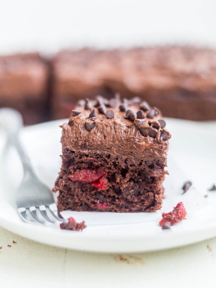 Wacky Chocolate Cake - Oh Sweet Basil