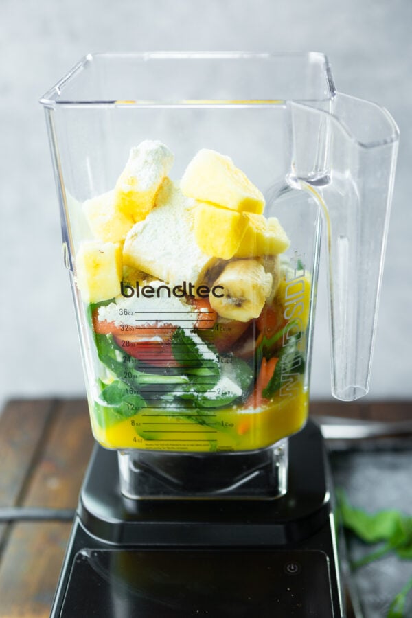 Cold Buster Green Smoothie (How to Fight a Cold)