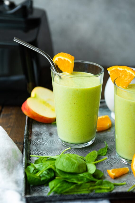 Cold Buster Green Smoothie (How to Fight a Cold)