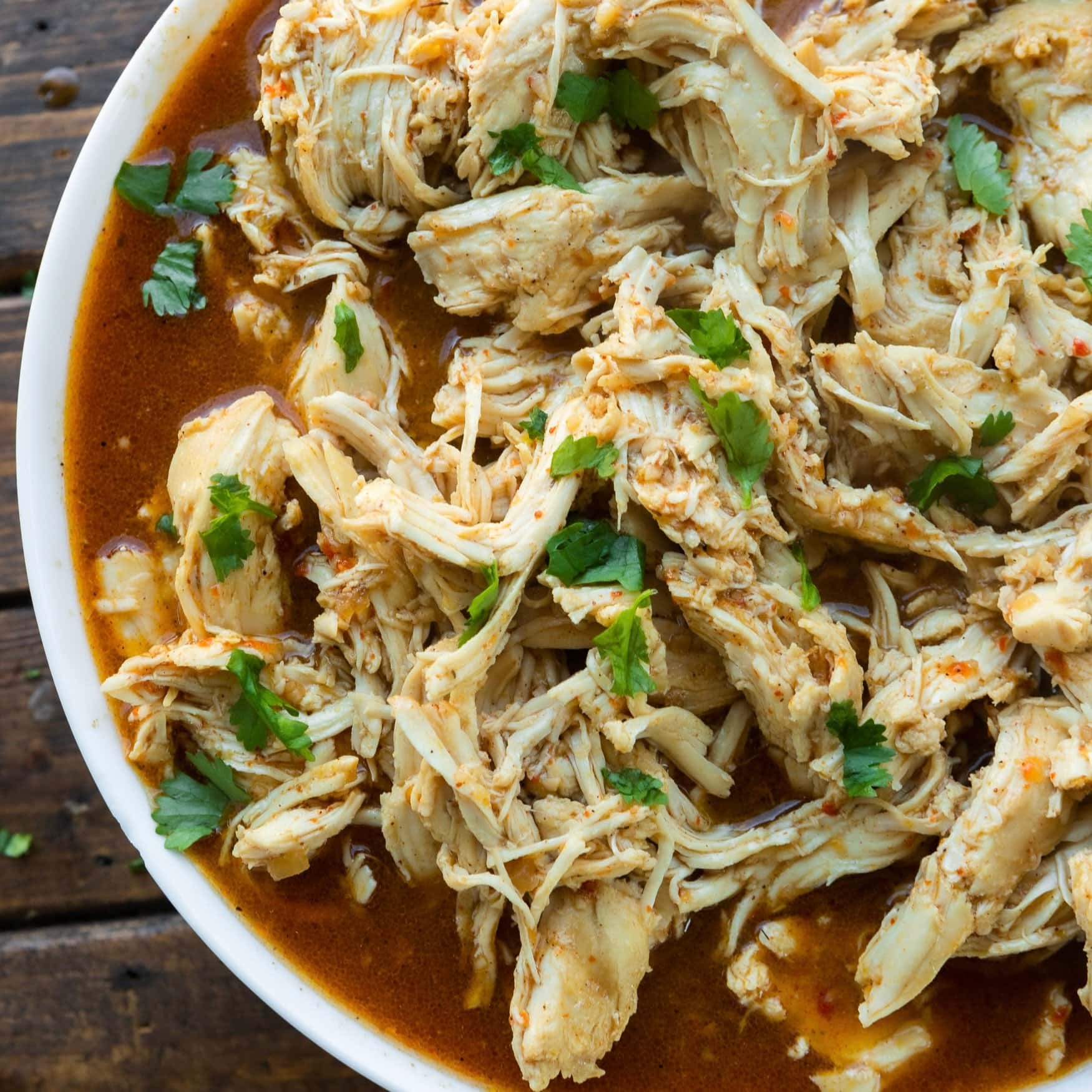 Easy Cafe Rio Shredded Chicken (Copycat for Slow Cooker or Instant Pot ...