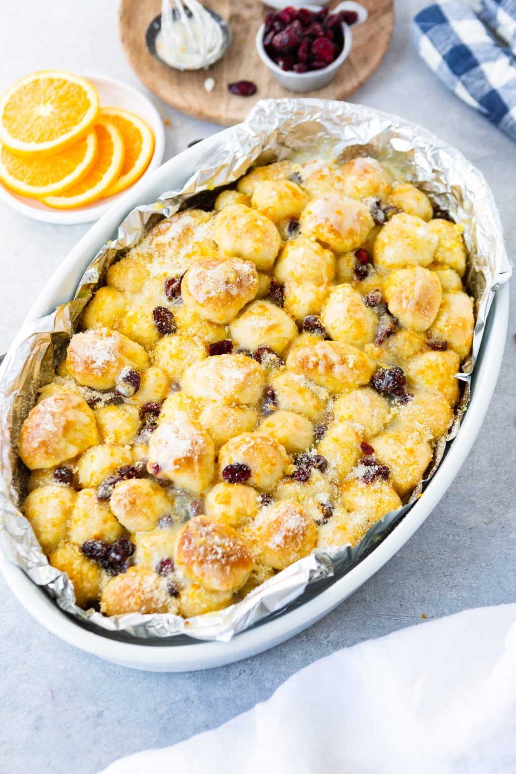 Orange Bubble Loaf Bread - OH SWEET BASIL
