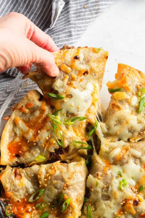 Crispy Korean Beef Pockets
