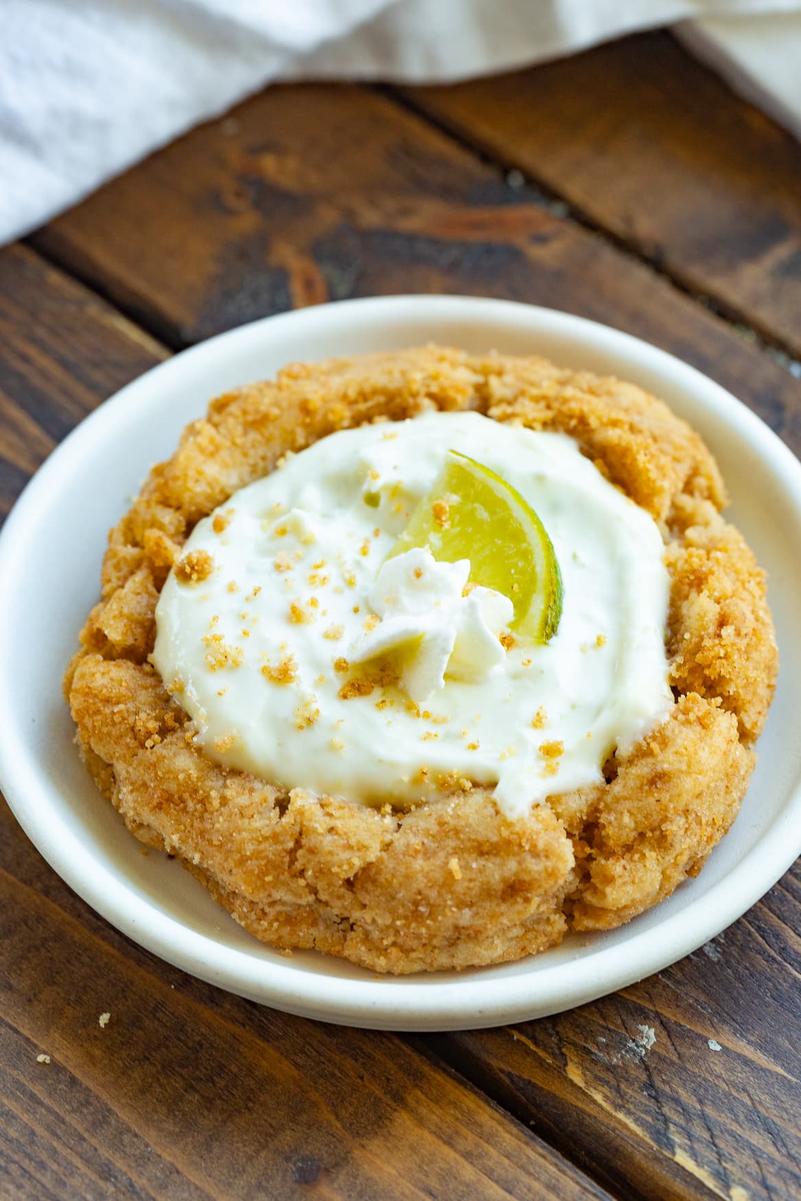 Crumbl Copycat Key Lime Pie Cookies