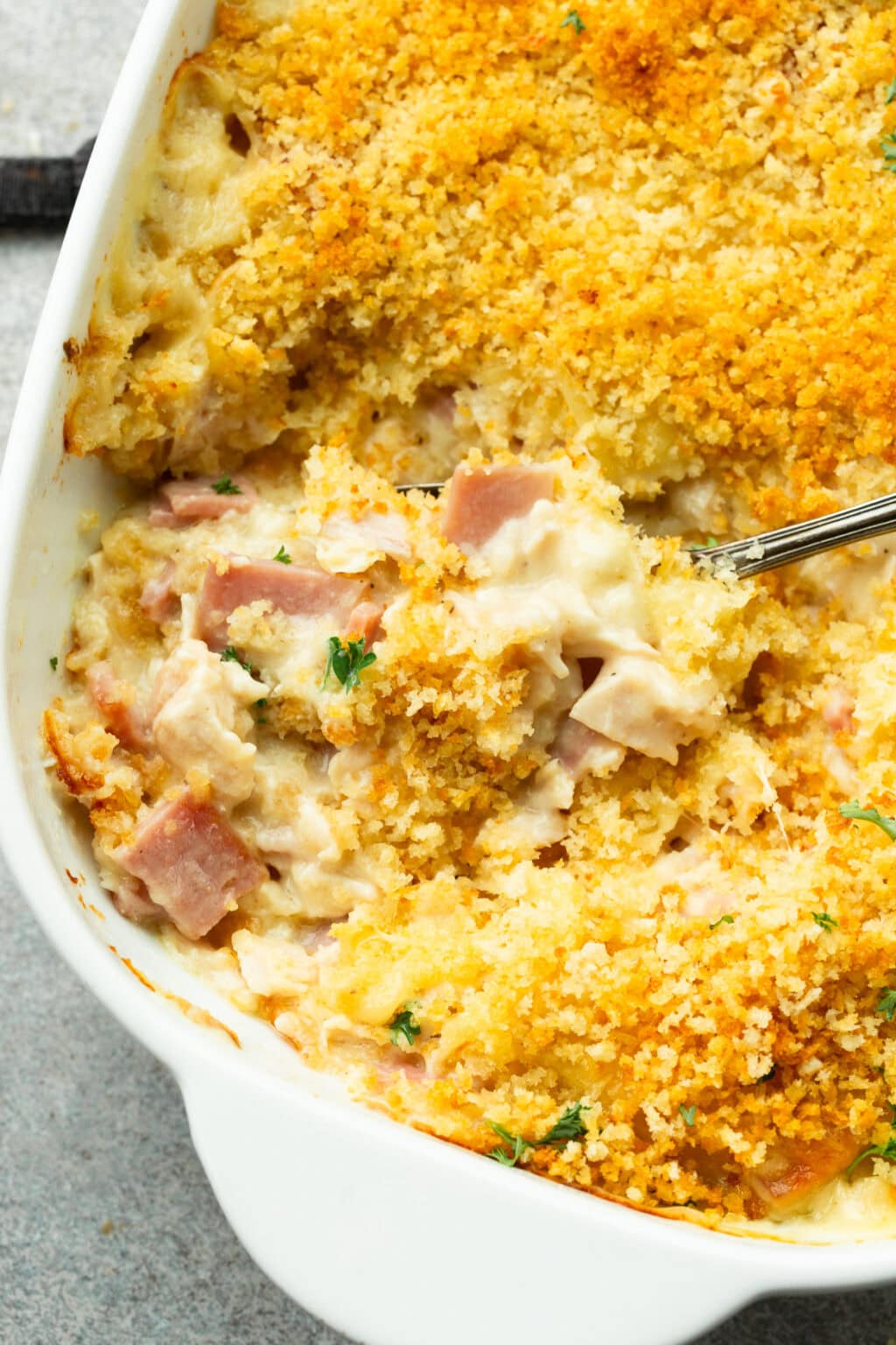 Chicken Cordon Bleu Casserole [+Video]