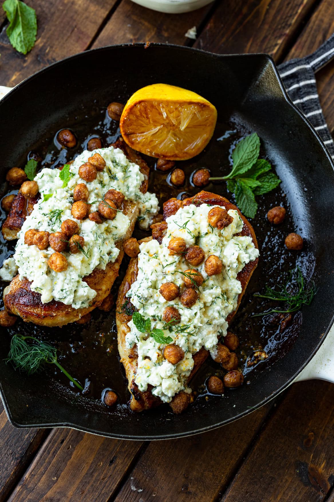 Fast and Healthy Smashed Feta Chicken Recipe