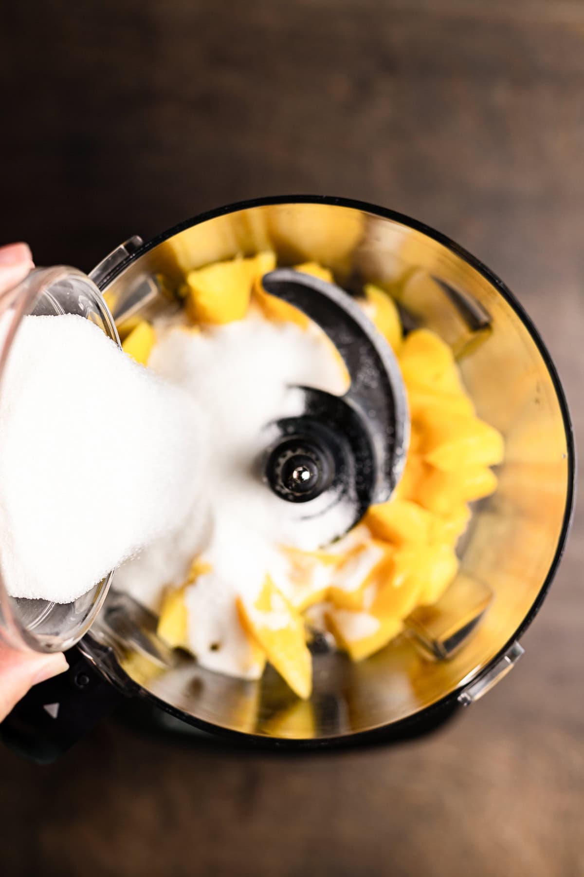 Frozen Mango Dessert with Macadamia Nut Crust