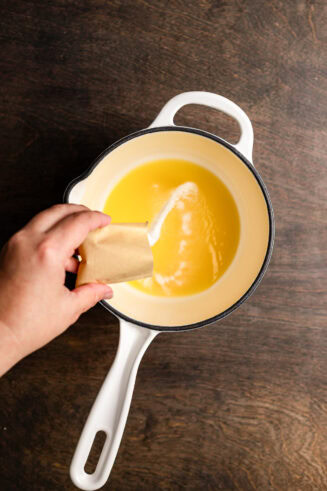 Frozen Mango Dessert with Macadamia Nut Crust