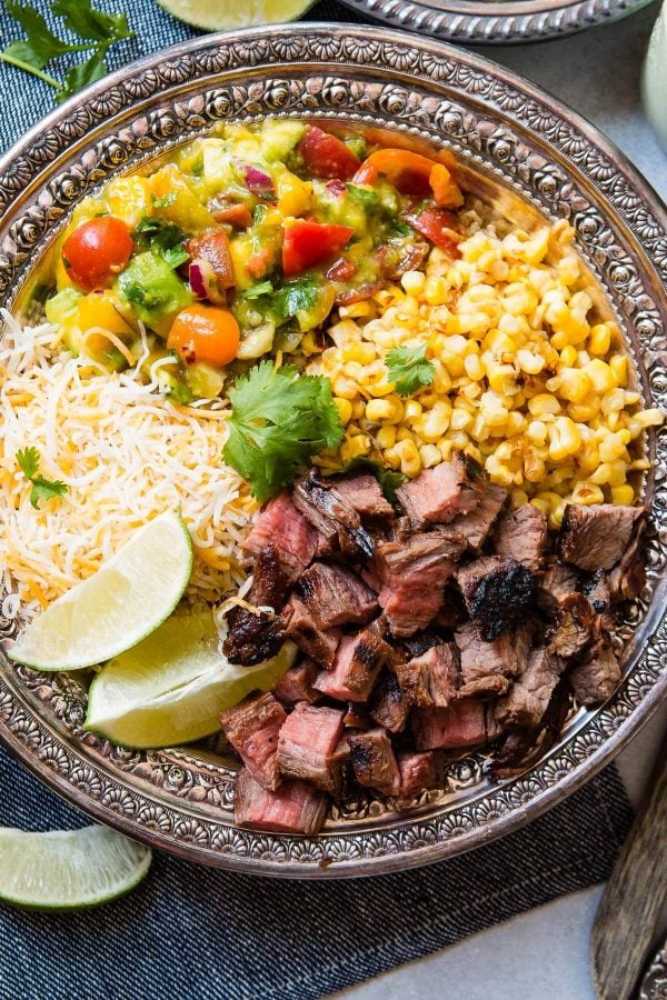 Grilled Flank Steak with Mango ChimiChurri