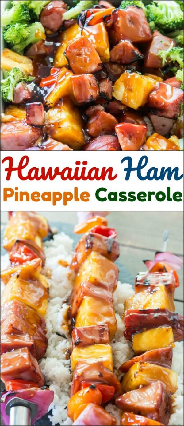 Hawaiian Ham and Pineapple Casserole