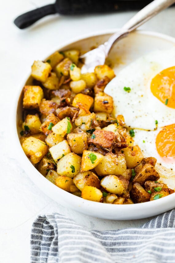 Crispy Home Fries Recipe (Diner-Style Skillet Potatoes)