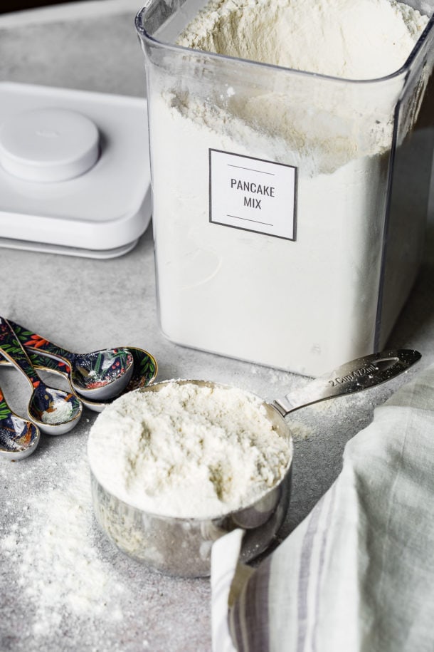 EASY Homemade Pancake Mix (From Scratch!) - Oh Sweet Basil