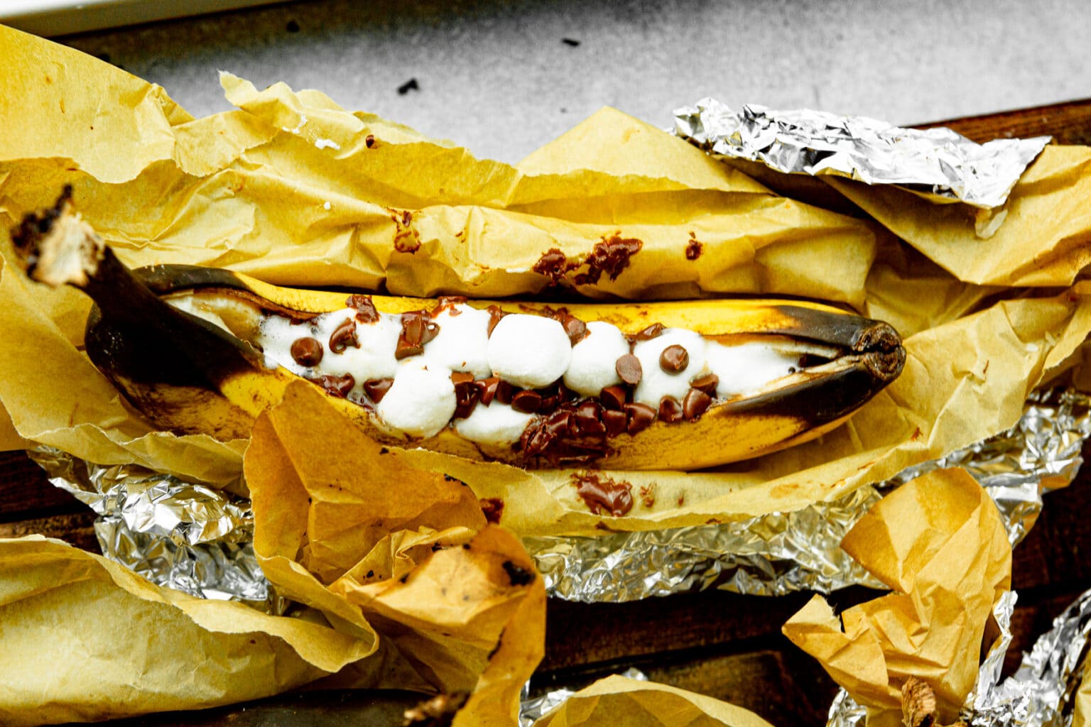 Banana Boats - Our Favorite Campfire Recipe - Oh Sweet Basil