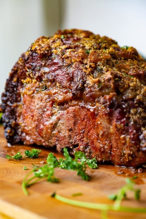 Traeger Smoked Prime Rib - Oh Sweet Basil