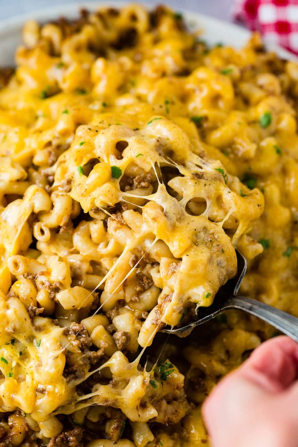 Instant Pot Hamburger Helper - Oh Sweet Basil