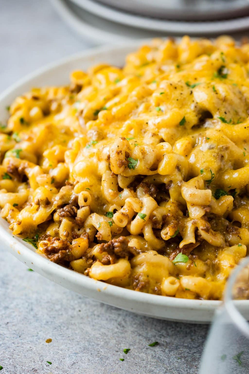 Instant Pot Hamburger Helper - Oh Sweet Basil