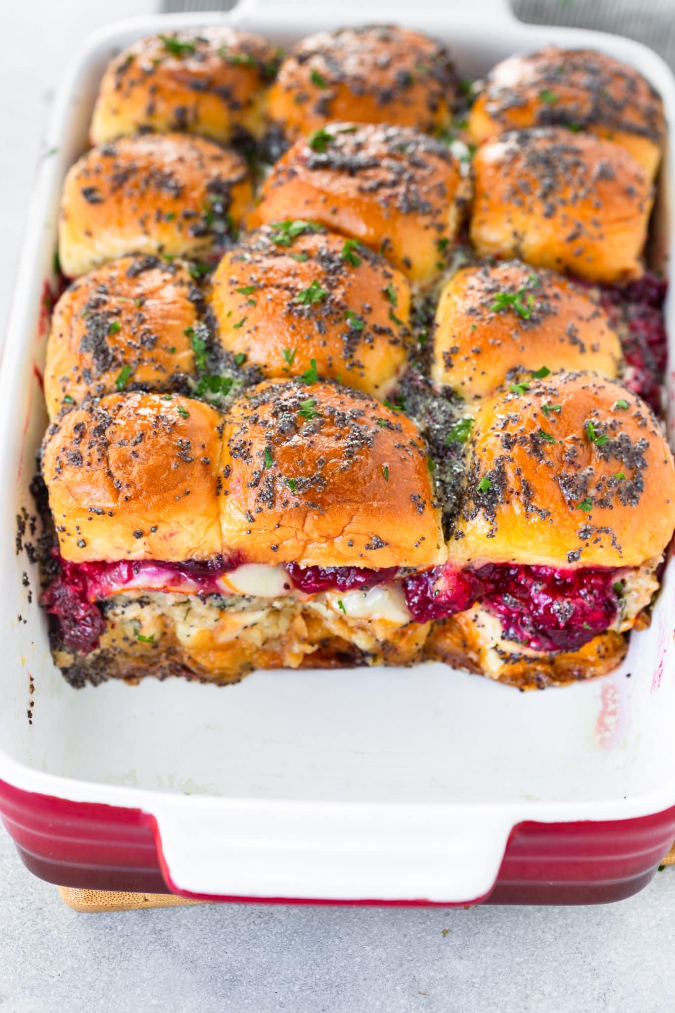 Leftover Thanksgiving Turkey Sliders - Oh Sweet Basil