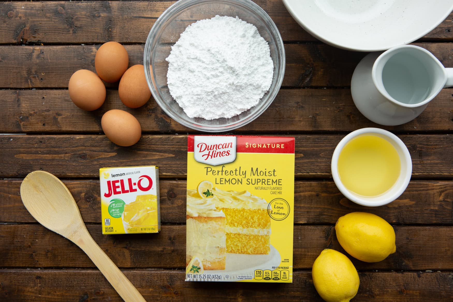 Best Lemon Jello Cake Recipe (Cake Mix Lemon Cake!) - Studio Food