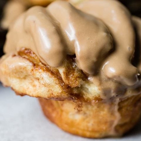 Maple Glazed Cinnamon Butterflake Rolls [+ Video]